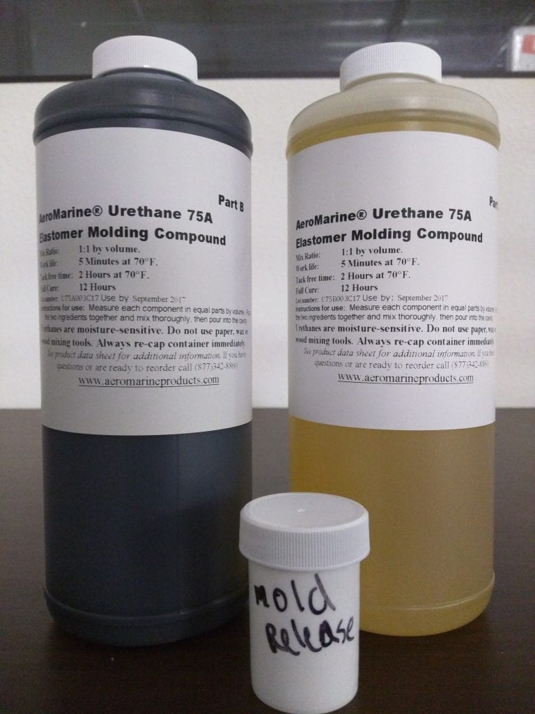 Urethane Rubber Mold for Plaster or Concrete Casting - Aeromarine ...