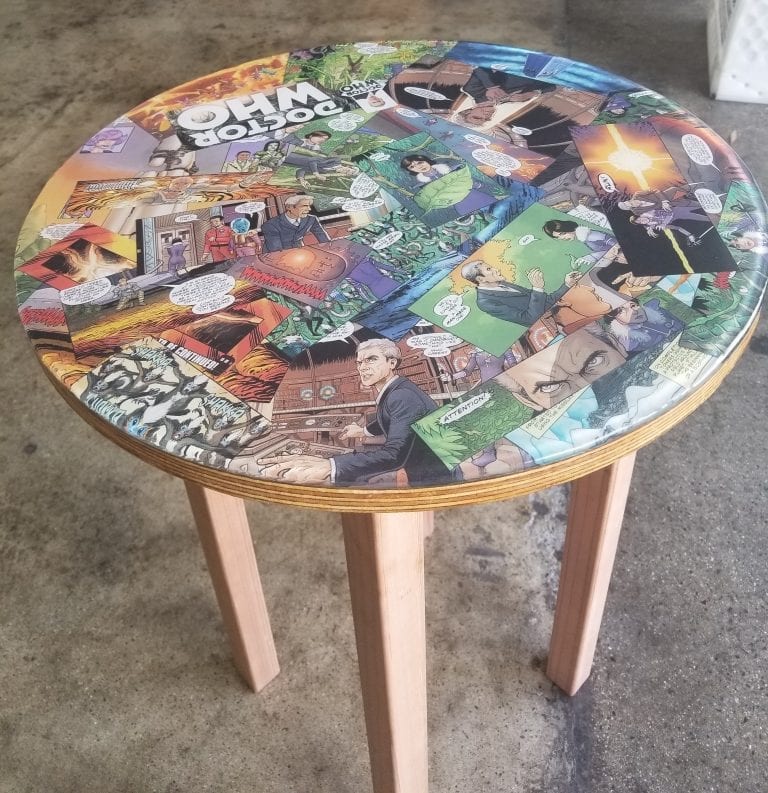Epoxy Comic Book Tabletop - Aeromarine Products Inc.